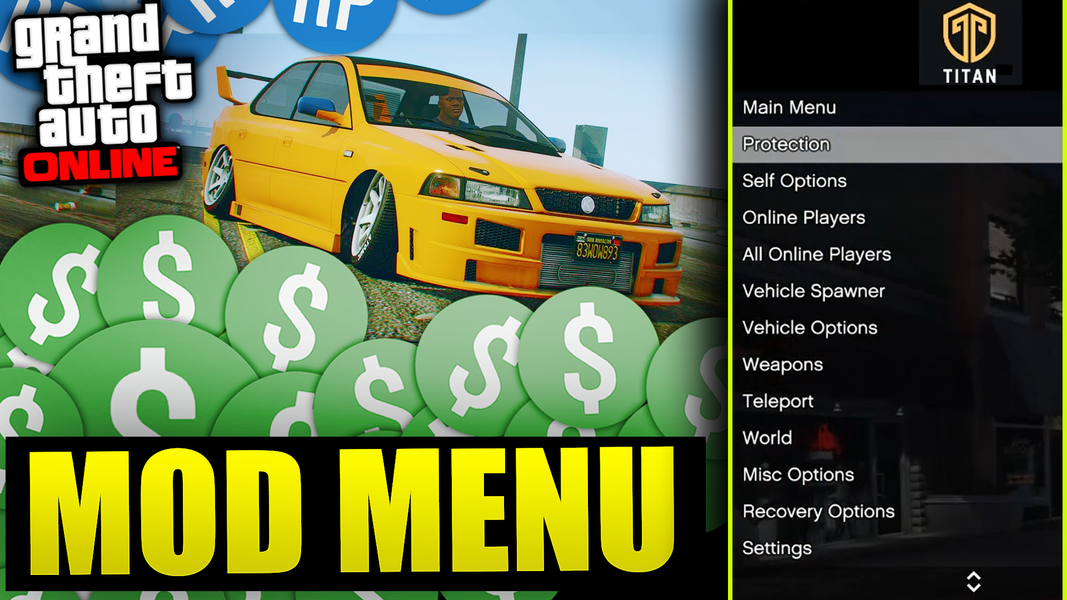 GTA 5 Free Mod Menu 1.50 by L321 - Free download on ToneDen