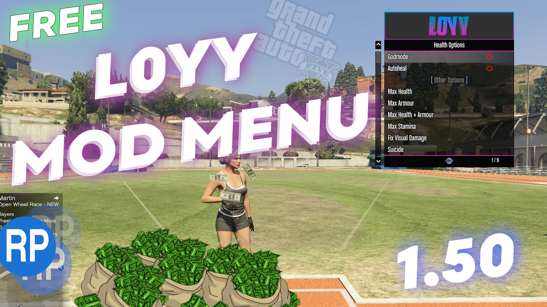 GTA 5 L0yy v1.1 Online PC Mod Menu by Trinity - Free download on ToneDen