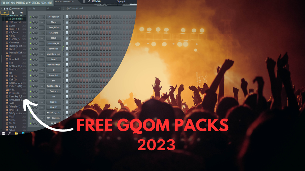 Free Gqom Mini Pack 2023 by ZTVIDEOS - Free download on ToneDen